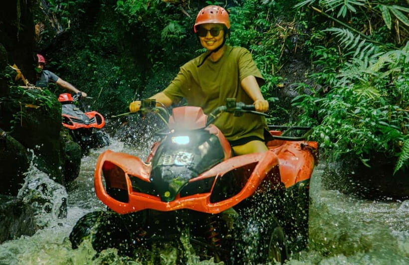 Kuber ATV Bali Through Waterfall and Long Tunnel - Key Points