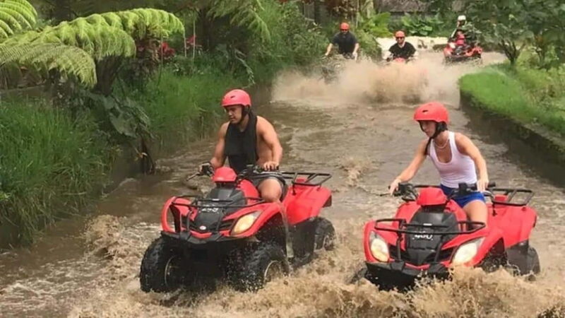 Kuber: Ubud ATV Quad Biking with Waterfall & Tunnel in Bali - The Itinerary in Detail