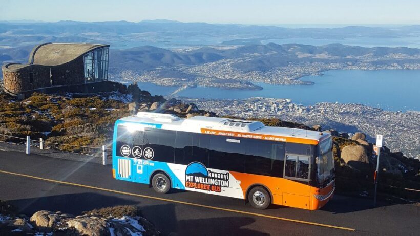 Kunanyi & Mt Wellington Explorer Bus: One-Way Bus Pass - Walking and Mountain Biking Options