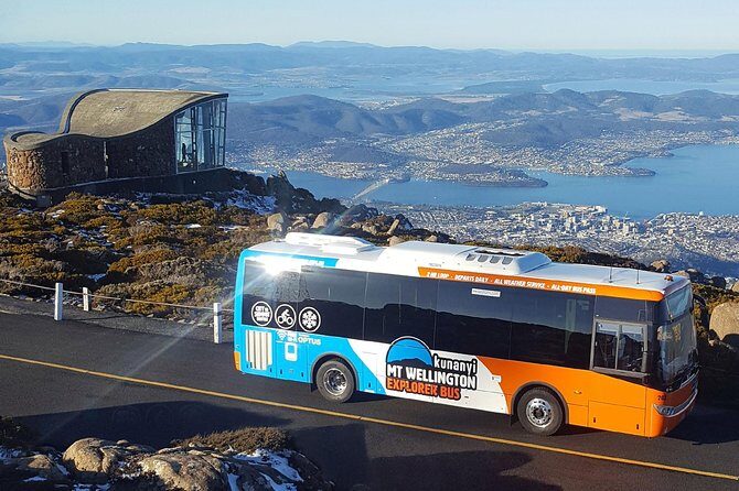 kunanyi/Mt Wellington Explorer Bus - One Way Tour - The Itinerary in Detail