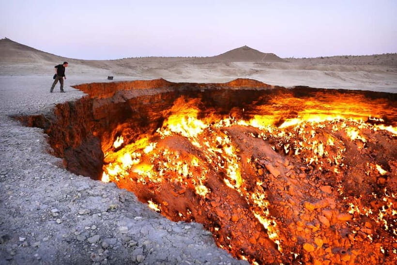 Kunya Urgench-Darvaz-Ashgabat Tour from Uzb 2 Days/ 2 Nights - Key Points