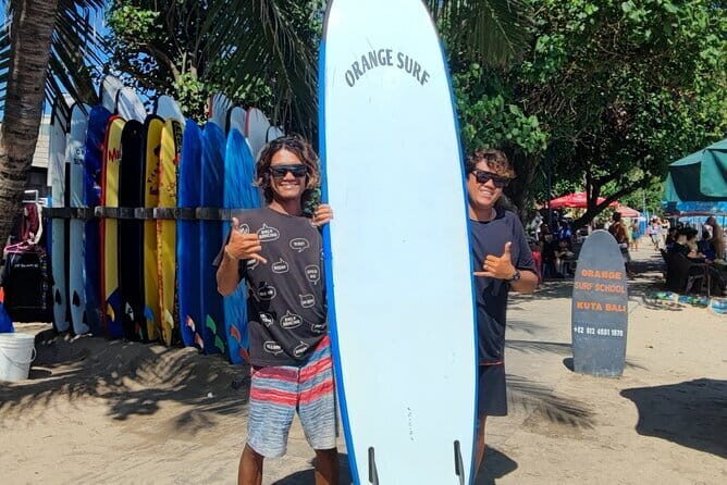 Kuta Beach Bali, 1 on 1 Surfing Lesson Orange Surf Bali - Key Points