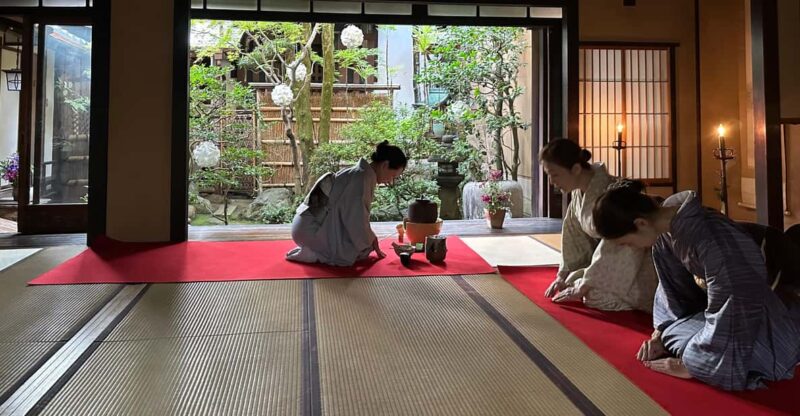 Kyoto: 140-year-old Townhouse Tour, Kimono and Tea Ceremony - Exploring the 140-year-old Townhouse