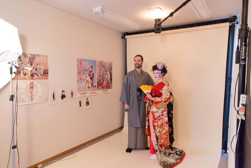 Kyoto: 2-Hour Maiko Makeover and Photo Studio Shoot - The Photoshoot: A Professional Touch