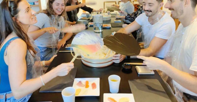 Kyoto: Authentic Sushi Making Cooking Lesson - Savoring the Sushi Creations