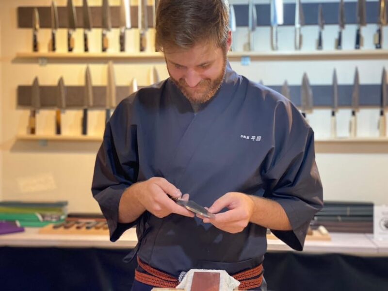 Kyoto: Beginner Knife Sharpening & Handle Fitting Workshop - Included Activities