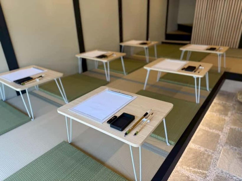 Kyoto: Calligraphy experience (near kiyomizu) - Key Points