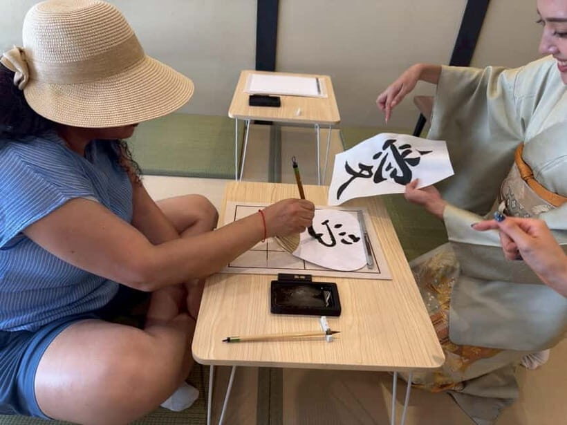 Kyoto: Calligraphy experience (near kiyomizu) - Price and Value