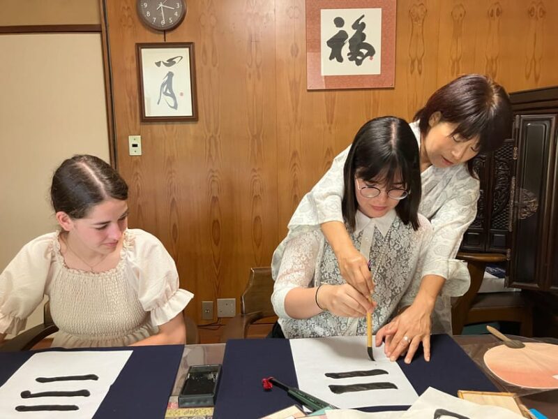 Kyoto: Calligraphy Experience : Women-only - Experience Highlights