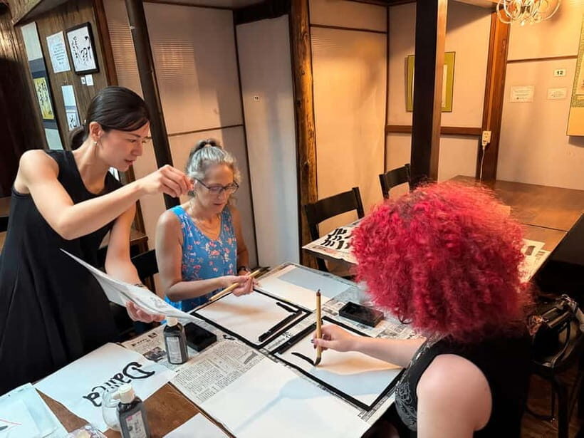 Kyoto: Calligraphy Workshop with Meditation - Key Points