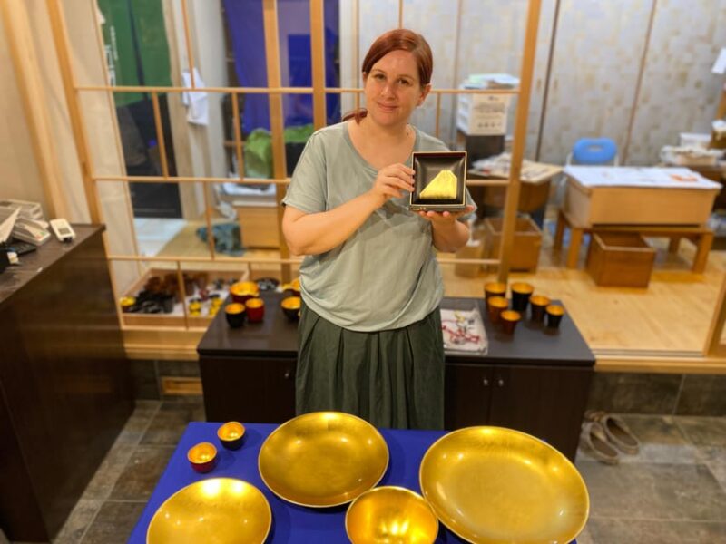 Kyoto: Experience the Unesco-Protected Art of Gold Leaf - Workshop Details