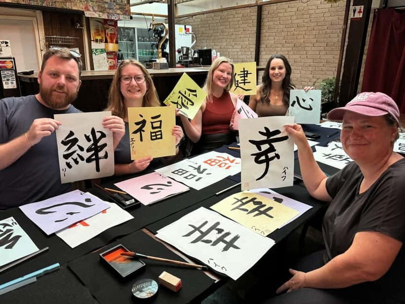 Kyoto: Japanese Calligraphy Workshop - An Introduction to the Calligraphy Class in Kyoto