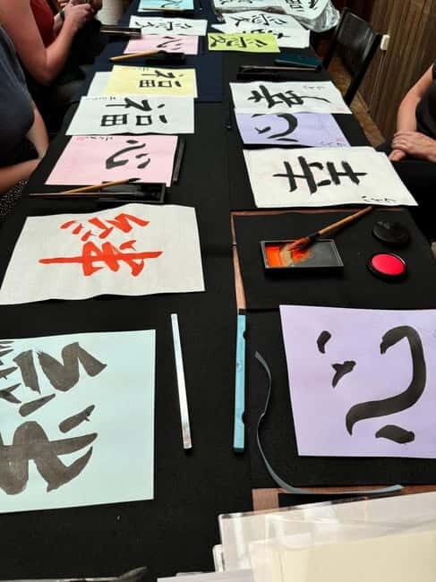 Kyoto: Japanese Calligraphy Workshop - The Sum Up