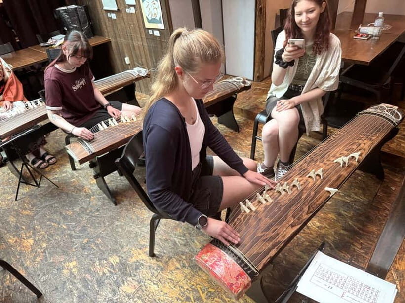 Kyoto: Japanese Koto Musical Instrument Class - A Close-Up Look at the Kyoto Koto Class