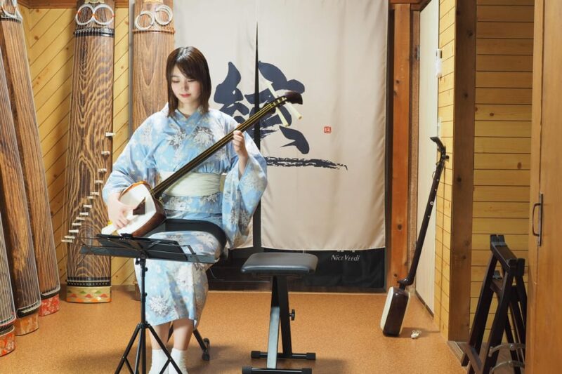 Kyoto: Japanese Music Concert and Music Class Experience - Intimate Venue and Atmosphere