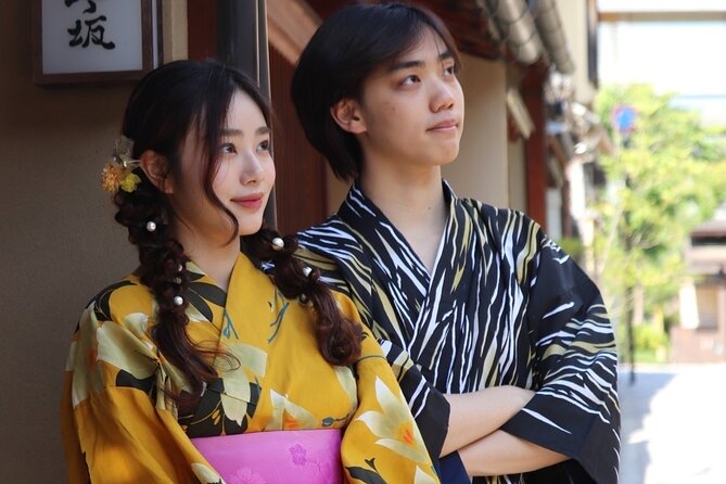 [Kyoto Kimono Rental Mimosa] Couple Plan Kimono/Yukata Rental - Dressing in Kimonos and Exploring Kyoto