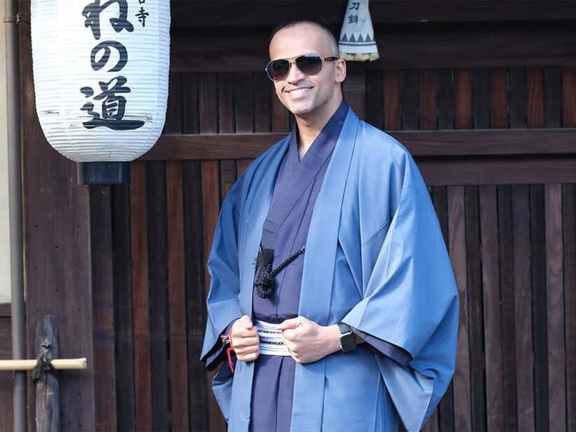 Kyoto Kimono Rental mimosa Kimono/Yukata Rental Men's Plan - Key Points