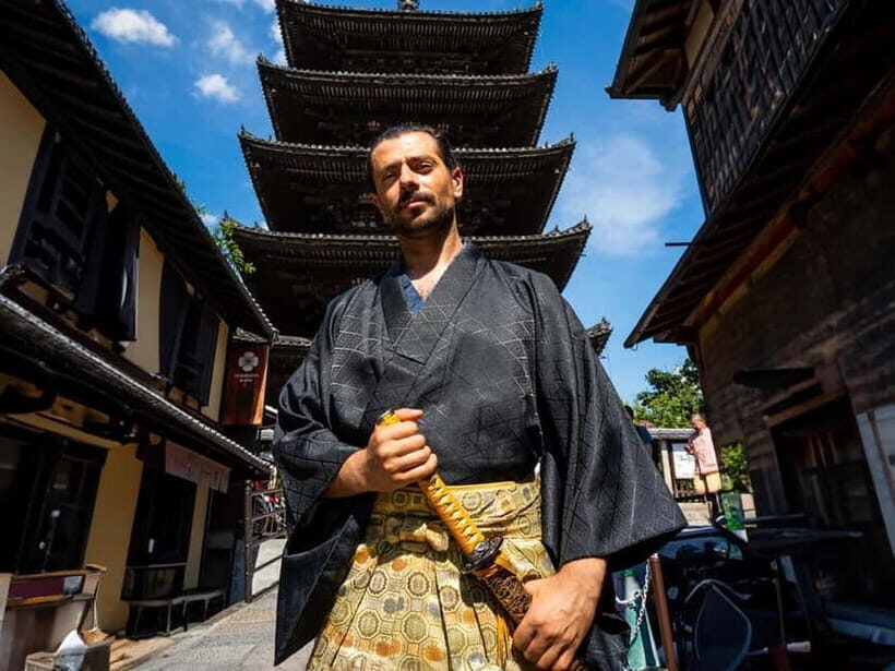 Kyoto Kimono Rental mimosa Samurai PlanFeel the History - The Dress-up and Photography