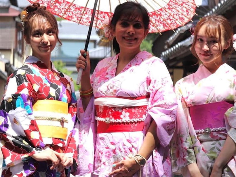 Kyoto Kimono Rental mimosaKimono/Yukata Rental Ladies Plan - What to Expect During Your Visit