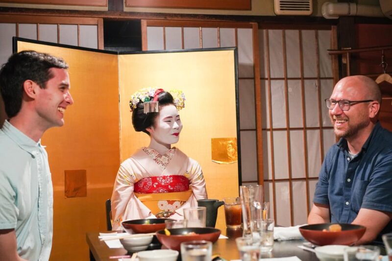 Kyoto: Maiko Dinner in Traditional Restaurant and Tour - Engagement With Maiko