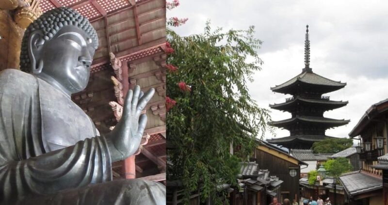 KYOTO-NARA: Giant Buddha Deer Pagoda Geisya (Italian, Full Day) - Key Points