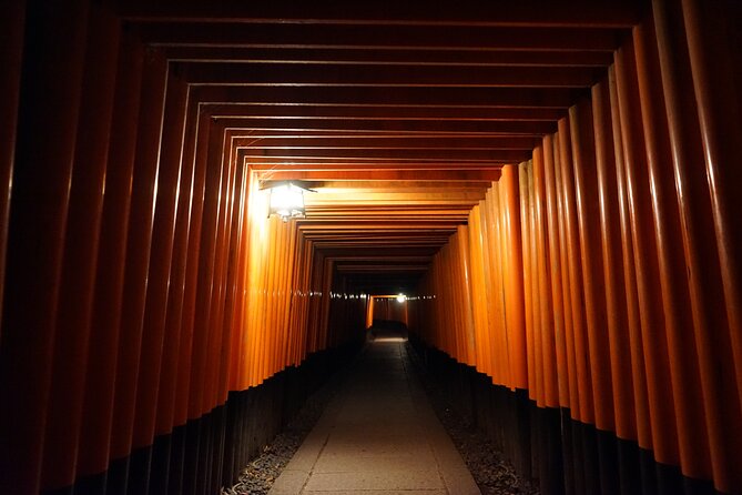 Kyoto Night Walking Guided Tour at Fushimi Inari Shrine - Key Points