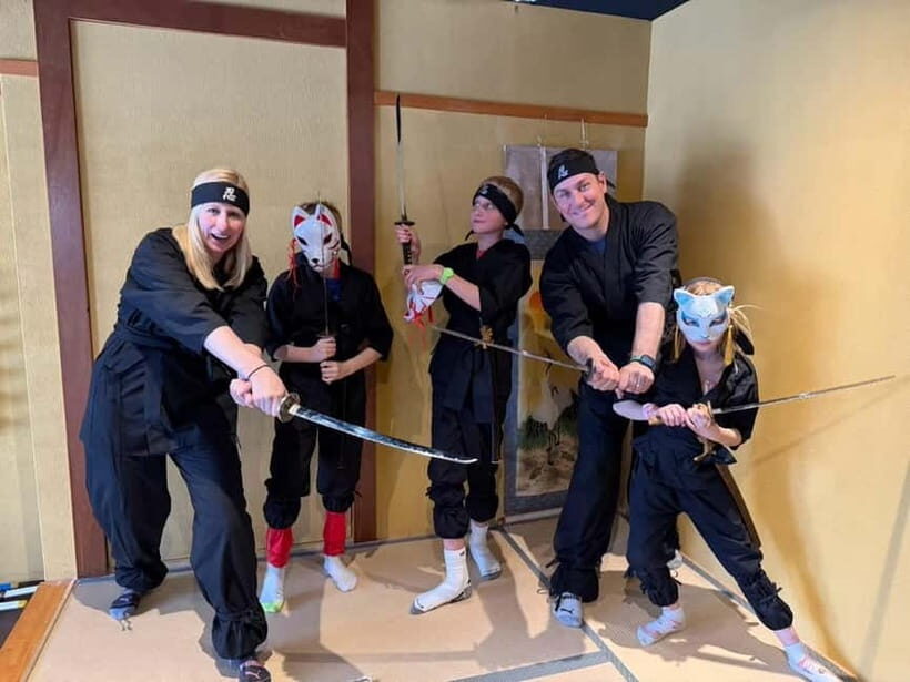 Kyoto: Ninja Experience Cafe Kyoto Gion - Key Points