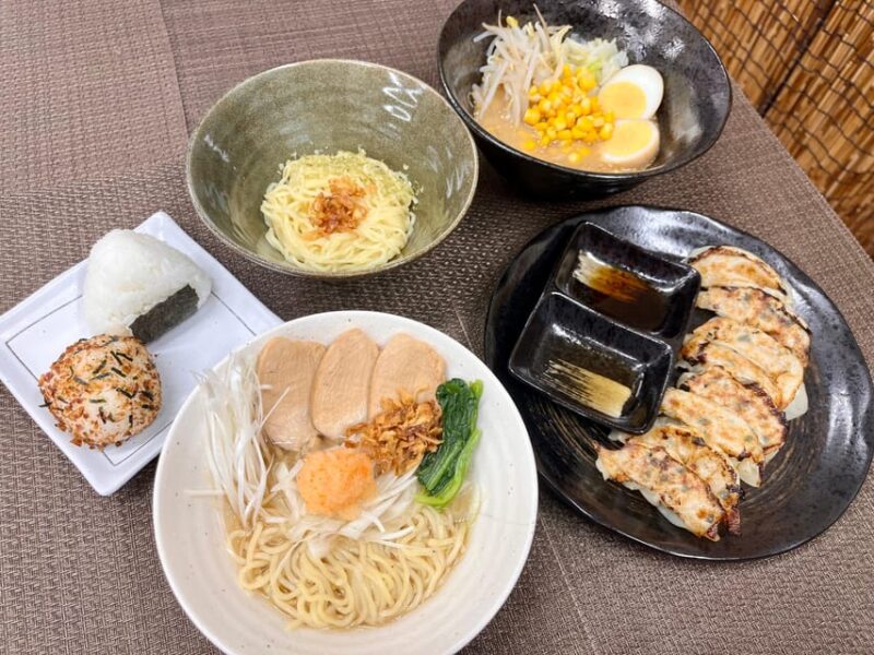 Kyoto: Ramen, Gyoza, and Onigiri Cooking Class - Cooking Experience