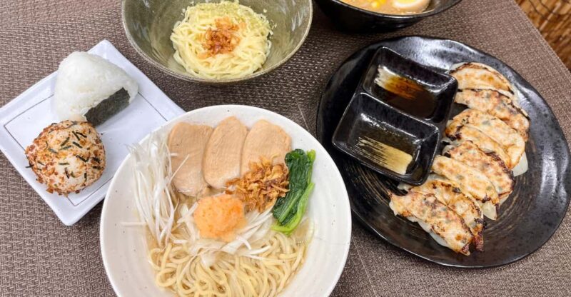 Kyoto: Ramen, Gyoza, and Onigiri Cooking Class - Included Amenities