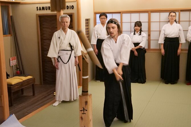 Kyoto Samurai Discovery Samurai Sword Test Cutting Training - Health and Safety Considerations