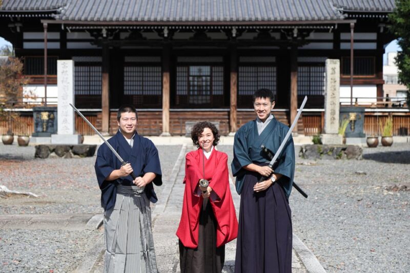Kyoto : Samurai Sword Experience at Myokaku-ji Temple - Sword Fighting Instruction