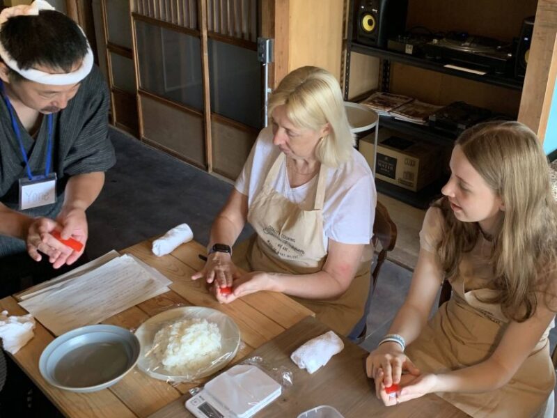 Kyoto: Sushi Making Class With Sushi Chef - Included in the Class