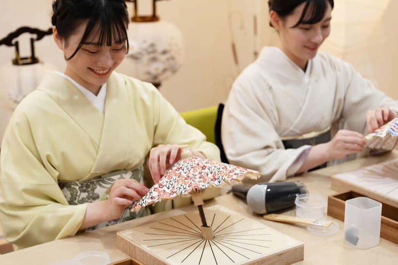 Kyoto: Traditional Mini Umbrella Making Workshop - The Value of the Experience