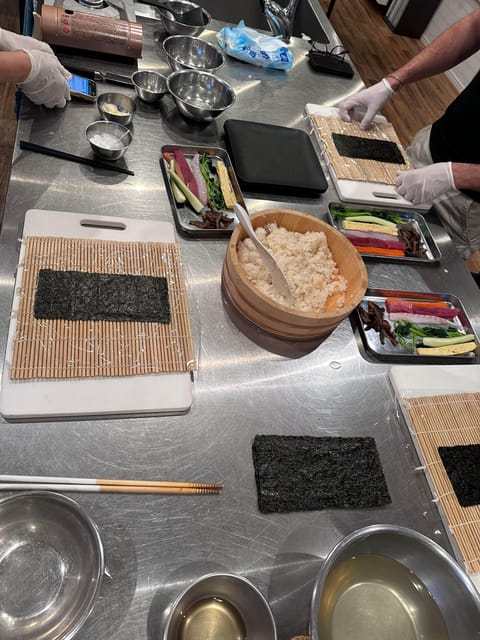 Kyoto:Sushi-rolls Making Experience - Enjoyment and Interaction
