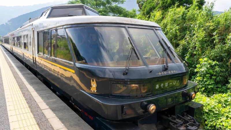 Kyushu Aso Volcano, Aso Boy Scenic Train,Hot Spring Day Tour - Key Points