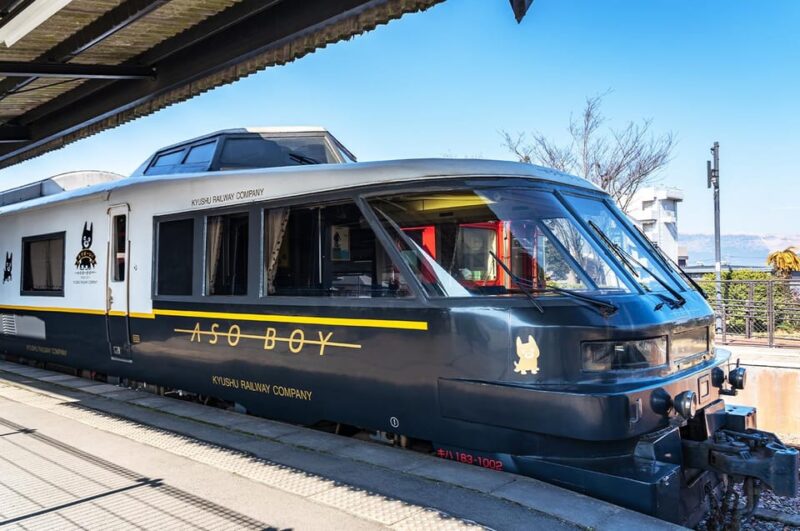 Kyushu Aso Volcano, Aso Boy Scenic Train,Hot Spring Day Tour - Itinerary Highlights