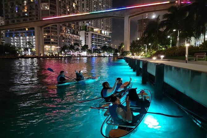 L.E.D. Light Kayak Miami City Lights - Safety and Accessibility