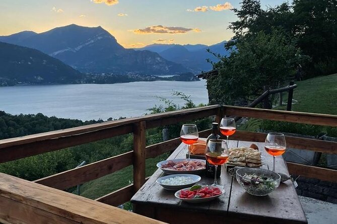 La 'Dolce Vita' Hike to Mountain House with Lake View Aperitivo - Key Points