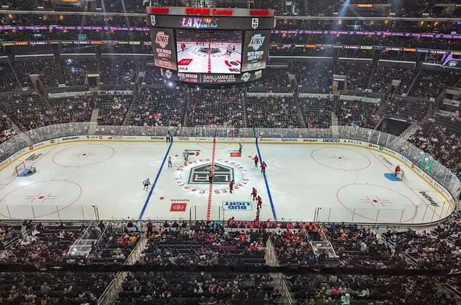 LA Kings Ice Hockey Game Ticket at Crypto Arena - Authenticity and Atmosphere
