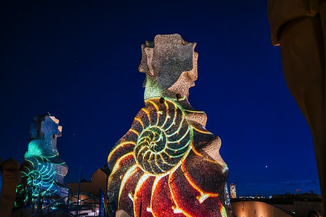 La Pedrera - Casa Mila Night Experience - Rooftop Light Show and Audiovisual Display