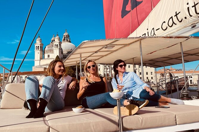 La Serenissima: Lagoon Cruise on Catamaran With Classical Music - Mediterranean Summer Meal Option