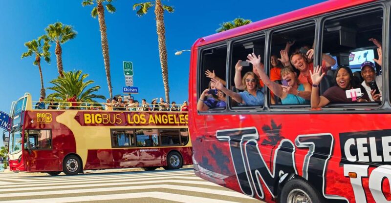 LA: TMZ Celebrity Tour & Big Bus 24-Hour Hop-on Hop-off Tour - The 24-Hour Hop-on Hop-off Bus: Flexible Sightseeing