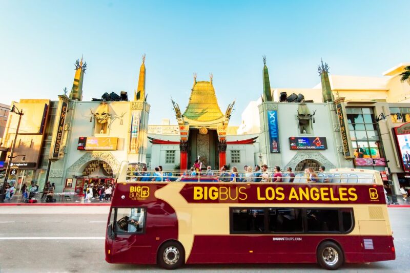 LA: TMZ Celebrity Tour & Big Bus 24-Hour Hop-on Hop-off Tour - The Practicalities: What You Need to Know