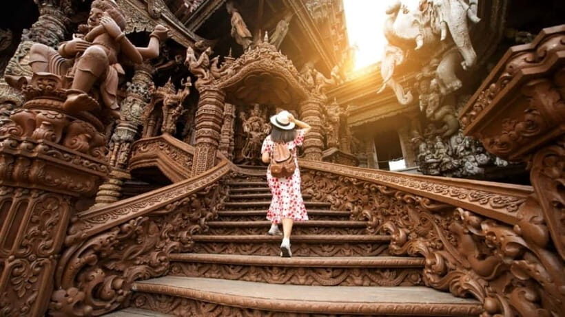 Laem Chabang Port: Sanctuary of Truth & Elephant Sanctuary - Key Points