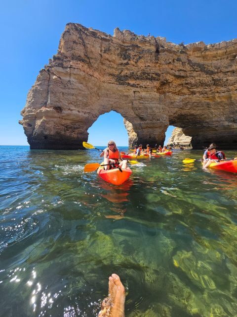 Lagoa: Benagil Cave and Marinha Beach Guided Kayaking Tour - Introduction