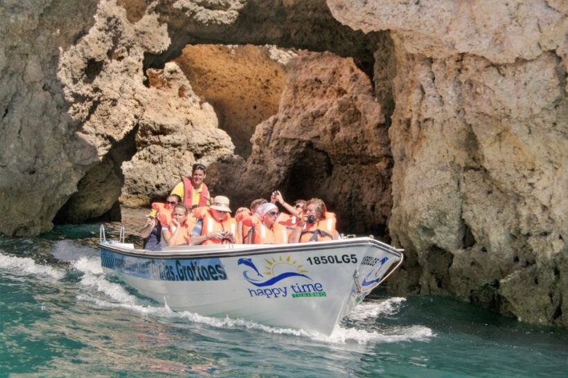 Lagos: Ponta da Piedade Rock Formations Guided Boat Tour - Key Points