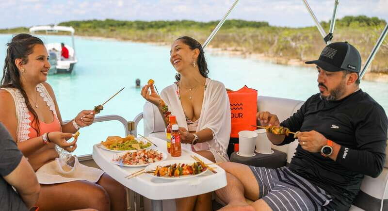 Laguna Grill: 4-hr Private Boat Tour with BBQ and Drinks - An Authentic Bacalar Experience with a Culinary Twist