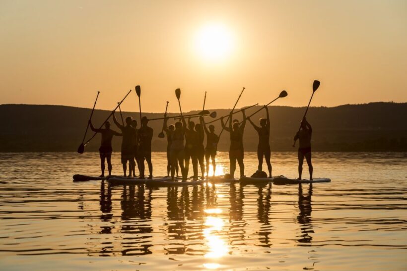 Lake Balaton: Sunset SUP Tour along the Tihany National Park - Key Points