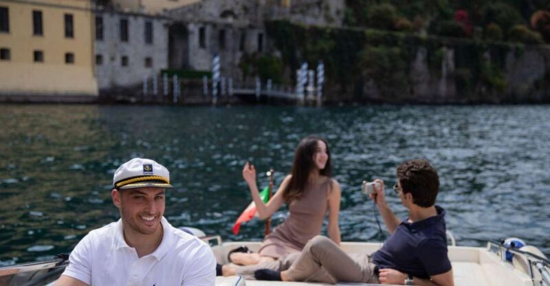 Lake Como 2 hours Private Boat Tour Groups of 1 to 6 People - Key Points