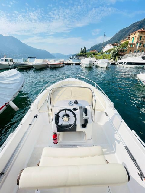 Lake Como: 5-Hour Private Boat Rental - The Itinerary & What to Expect